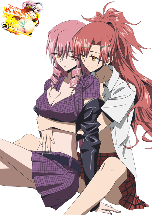 Akuma no Riddle - Inukai Isuke & Sagae Haruki Render 1 Yuri